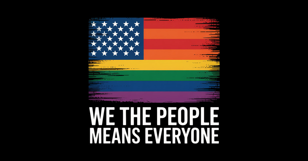 Rainbow Flag Patriotic Pride Month LGBT Pride Parade - Rainbow - Sticker | TeePublic