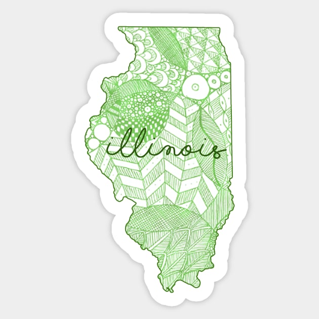 Illinois - Illinois - Sticker | TeePublic