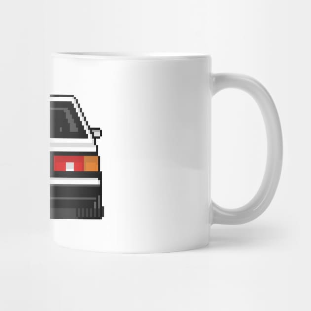 Initial D Toyota Sprinter Trueno AE86 Pixel Art 2 - Initial D - Mug ...