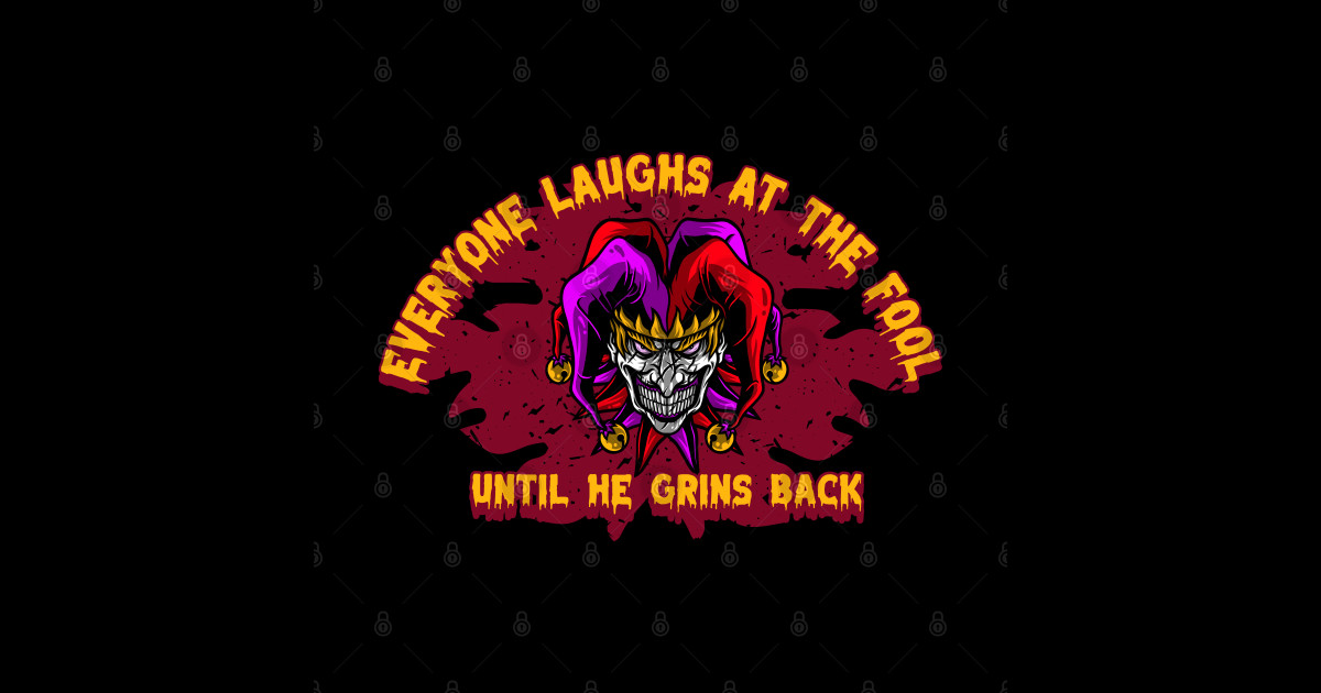 The Fool Graphic - Halloween - Sticker | TeePublic