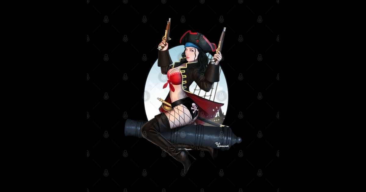Pirate Girl - Sexy - Sticker | TeePublic