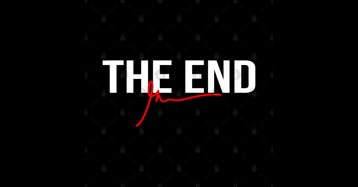 The End | Garyvee - The End - Sticker | TeePublic