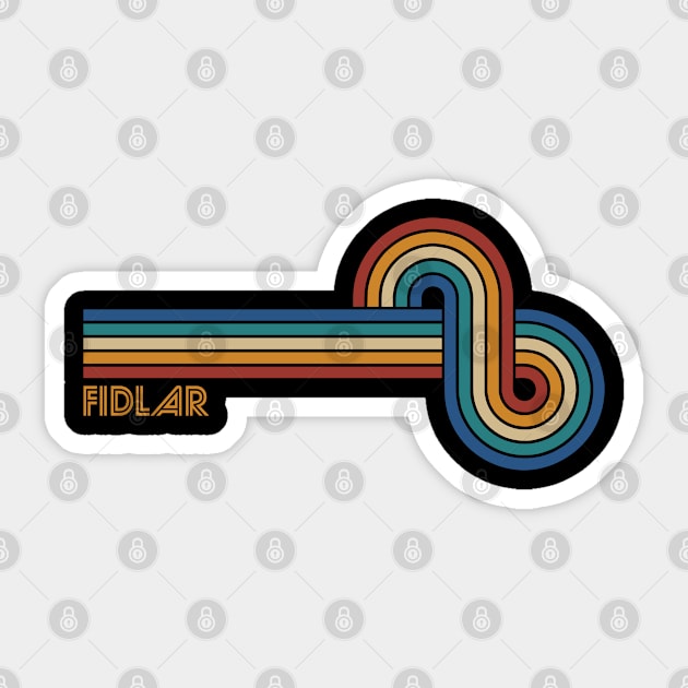 Fidlar Musical Note - Fidlar - Sticker | TeePublic