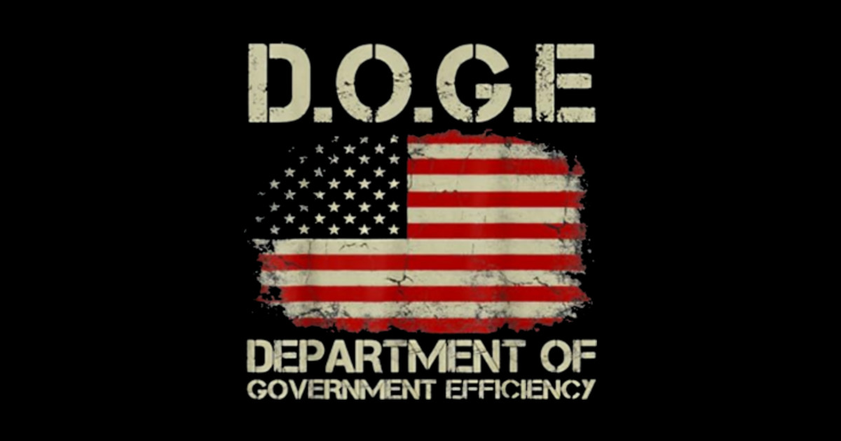 DOGE D.O.G.E. Department Of Government Efficiency - Doge - Sticker ...