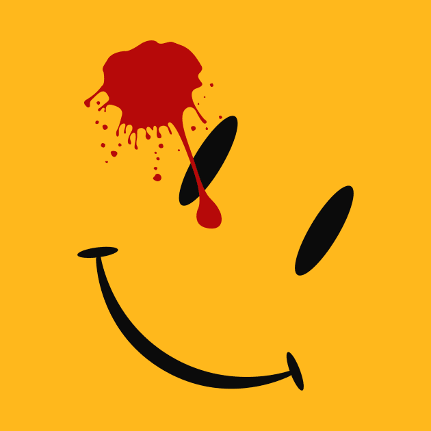 Smiley Blood - Smiley Face - Pin | TeePublic