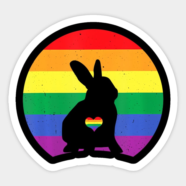 Lgbt Rabbit Gay Pride Month Support Equality - Lgbt Rabbit Gay Pride ...