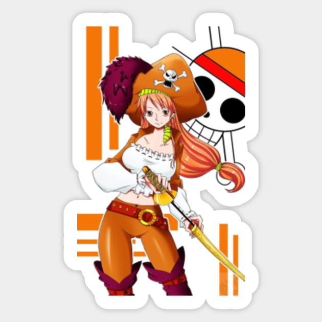 Nami One Piece - Nami - Sticker | TeePublic