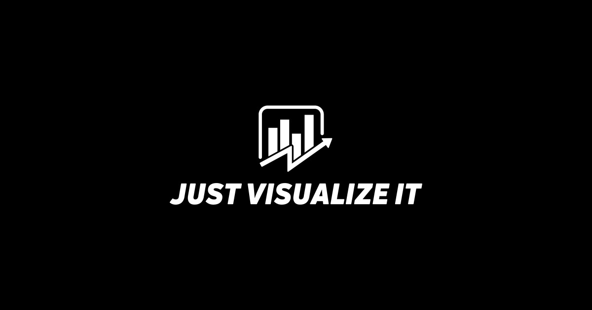 JUST VISUALIZE IT - Black T shirt - Data Visualization - Sticker ...