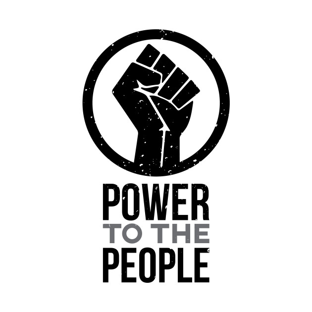 Raised Fist Power To The People Shirt - Power To The People - Tapestry ...