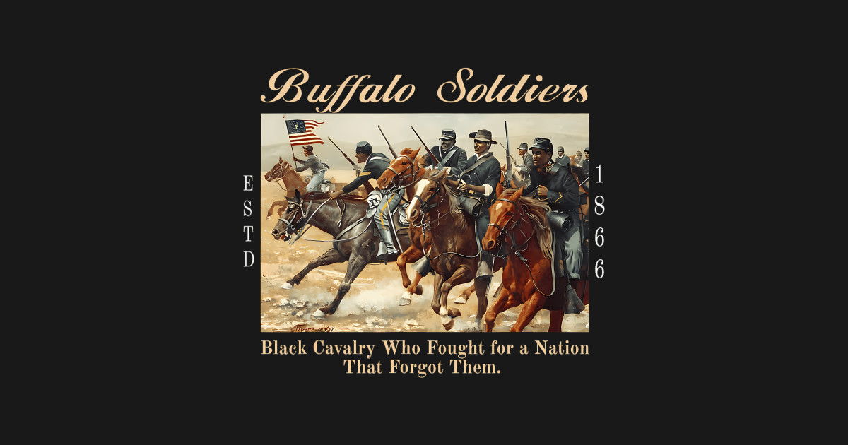 African American Black History Military Usa Buffalo Soldiers - African ...