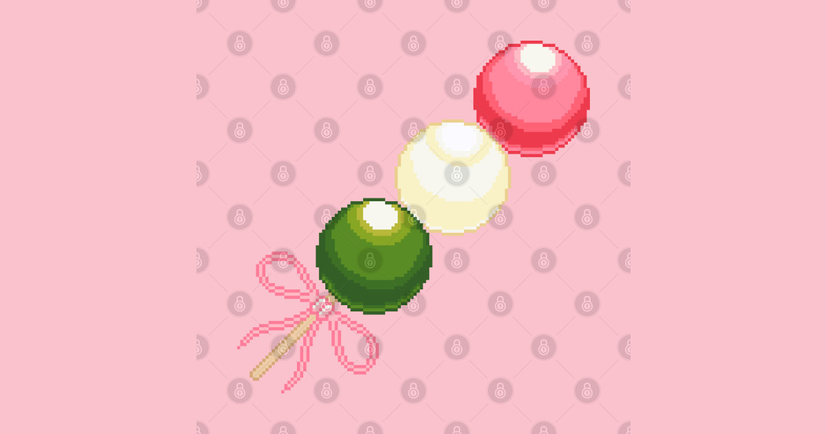 Mochi Pixel Art - Mochi - T-Shirt | TeePublic