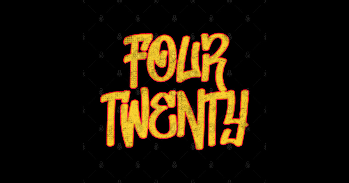 Four Twenty ||||| 420 Retro Design - 420 - Phone Case | TeePublic