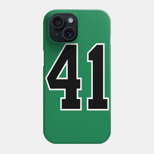 Number 41 - 41st Birthday Gifts - Phone Case | TeePublic