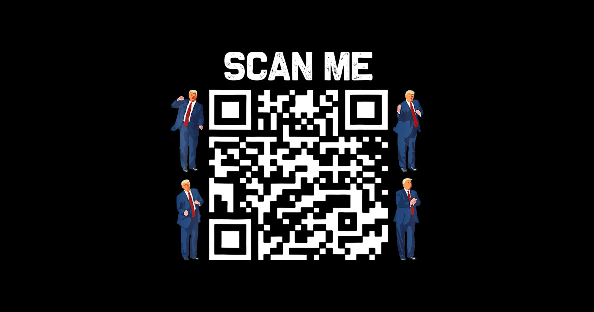QR Trump Dance Code President Dance Code Christmas Dance Fun - Qr Trump ...