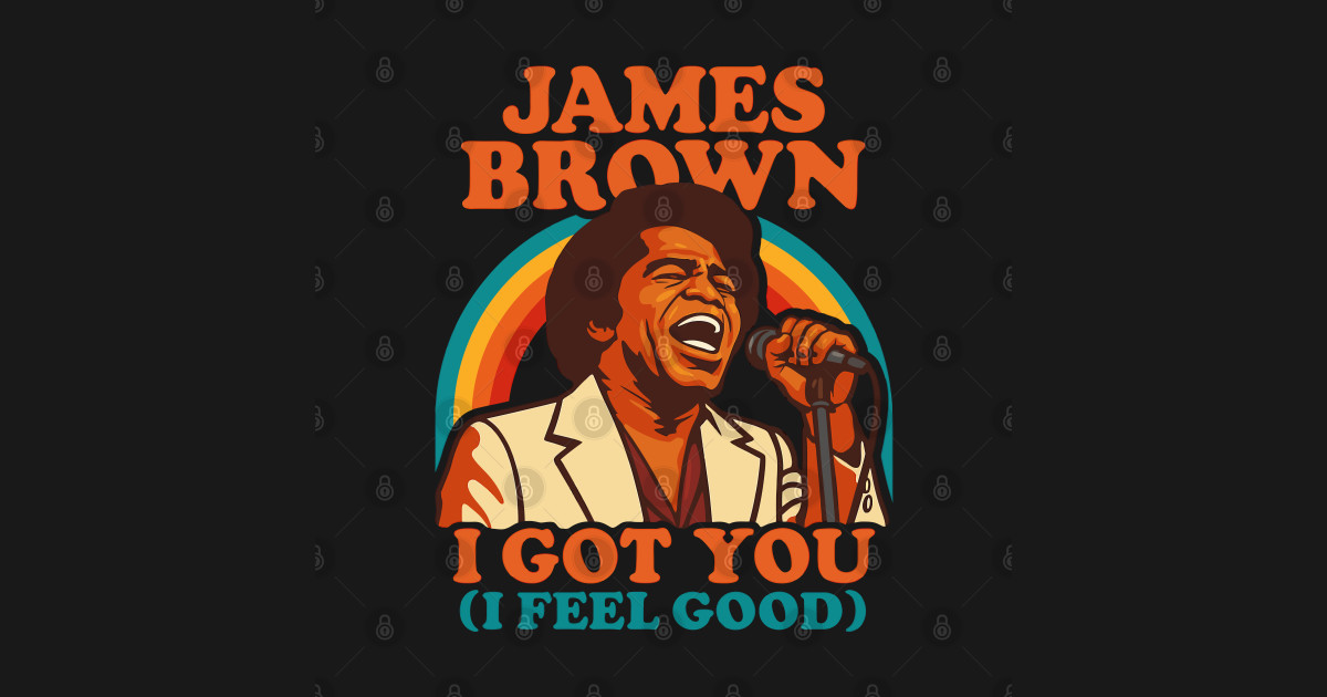 James Brown Retro - James Brown - T-Shirt | TeePublic