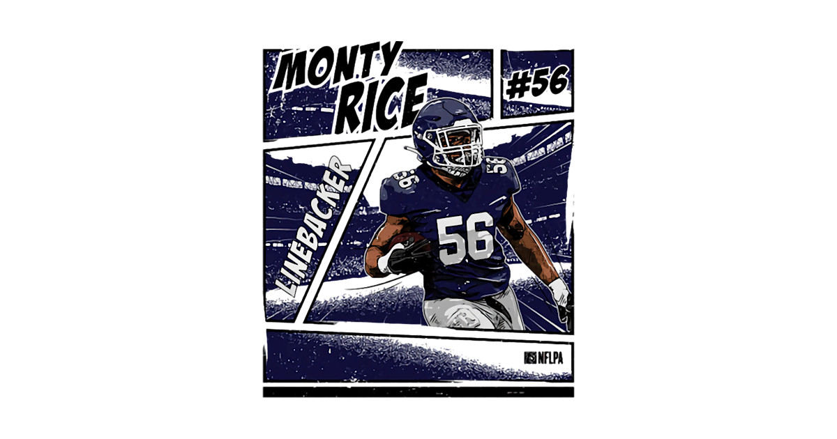 Monty Rice Tennessee Comic - Monty Rice - T-Shirt | TeePublic