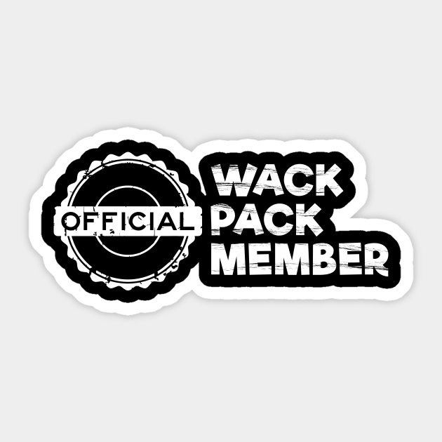 Official Wack Pack Member - Howard Stern - Sticker | TeePublic