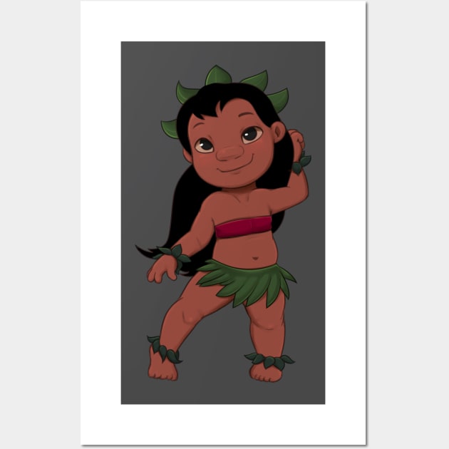 Lilo Dancing - Lilo And Stitch - Posters and Art Prints | TeePublic