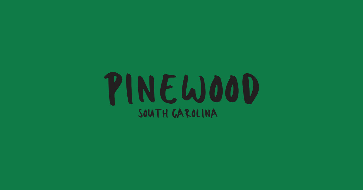 Pinewood, South Carolina - Pinewood South Carolina - T-Shirt | TeePublic