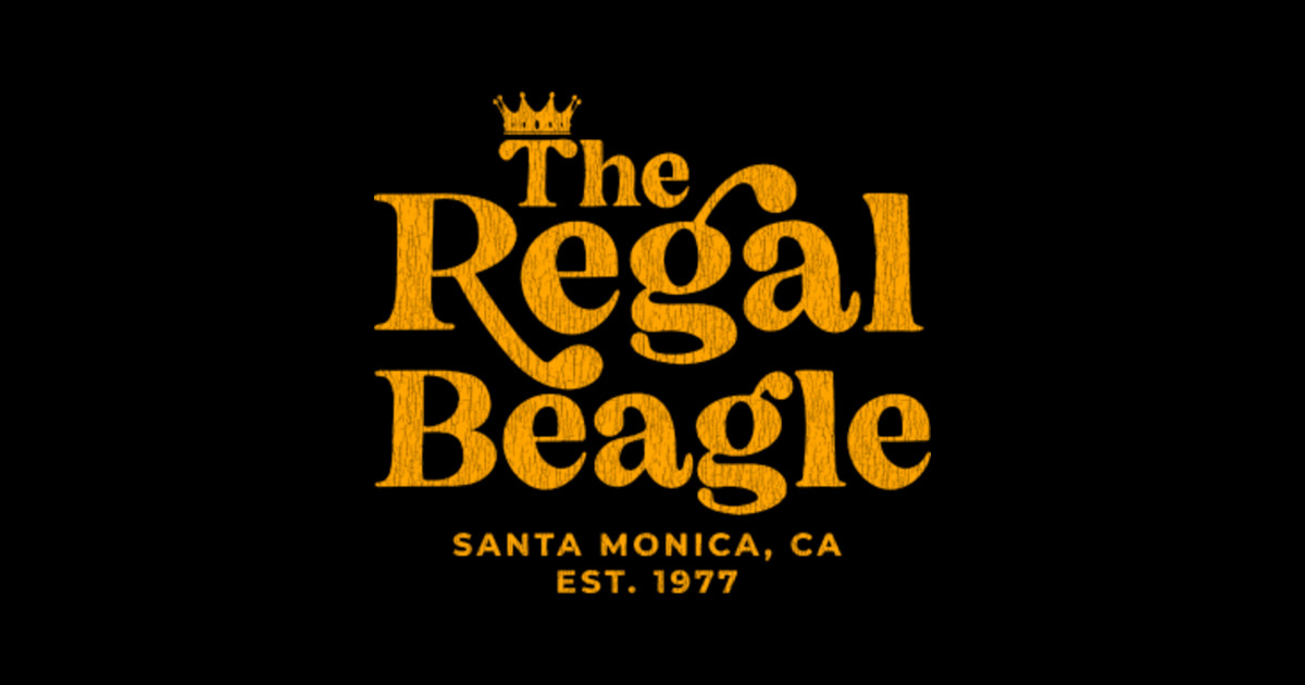 The Regal Beagle Retro - Threes Company - Sticker | TeePublic