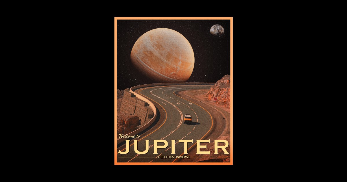 POSTCARD: JUPITER. - Postcard - T-Shirt | TeePublic