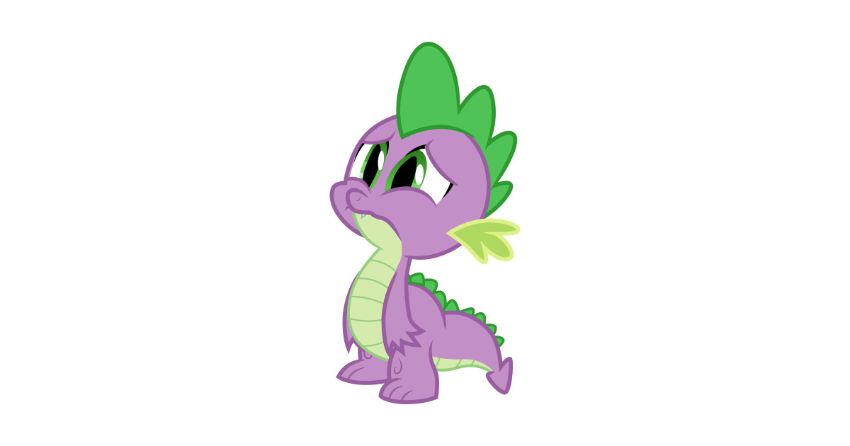 Sad Spike - My Little Pony - T-Shirt | TeePublic
