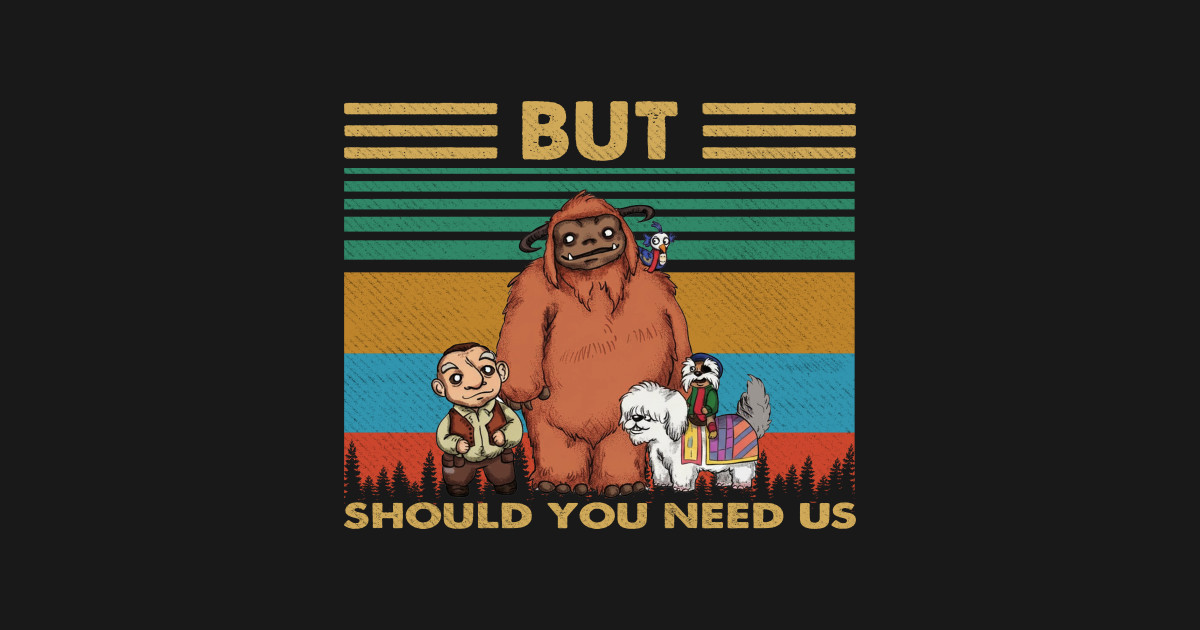 But Should You Need Us Fantasy Friends Sunset Retro Meme Vintage ...