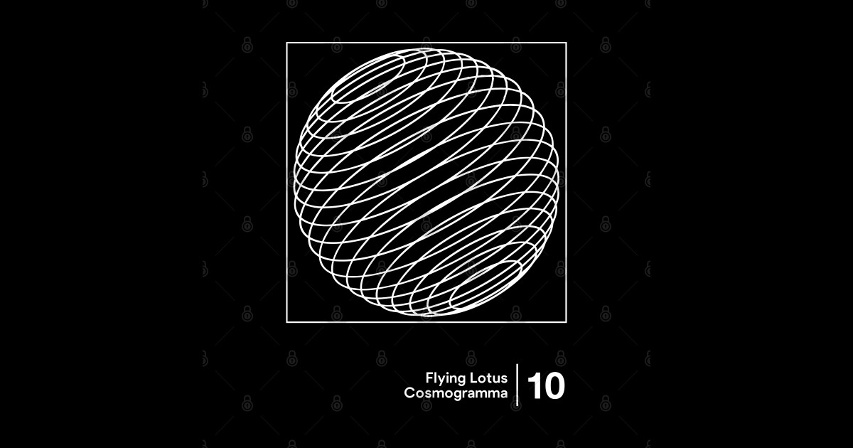 Cosmogramma / Minimalist Graphic Artwork Fan Design - Flying Lotus ...