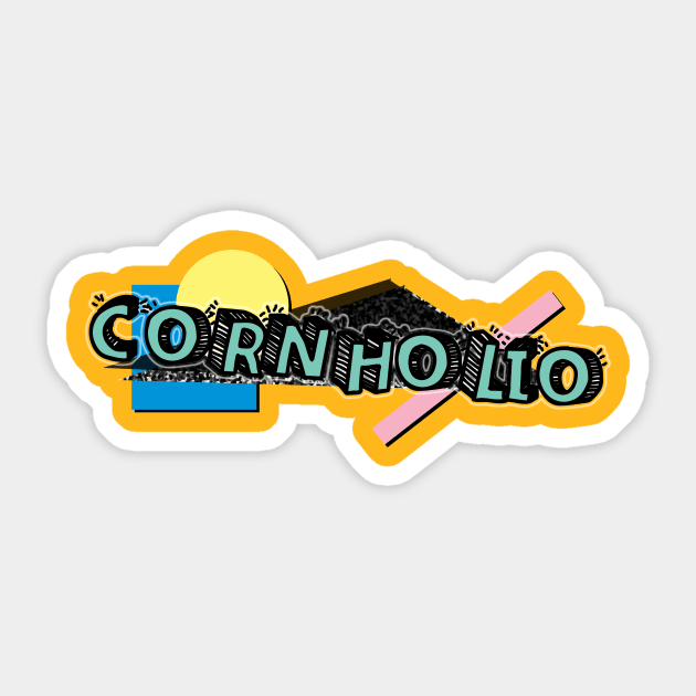 90s I Am Cornholio - I Am Cornholio - Sticker | TeePublic