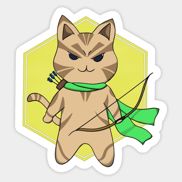 Ranger Cat - Cat - Sticker | TeePublic