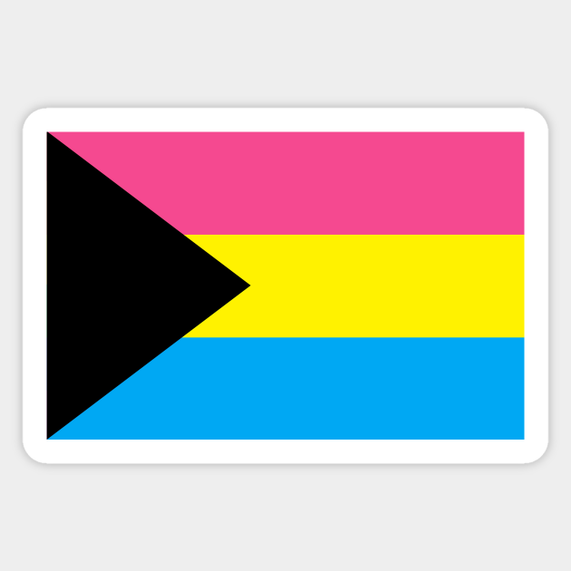 Demi-Pansexual Pride Flag - Demisexual - Sticker | TeePublic