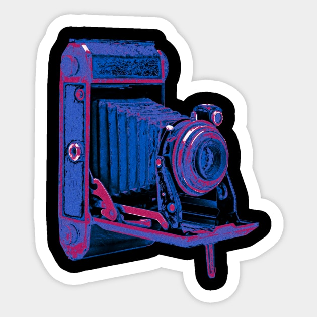 Vintage camera #6 - Vintage Camera - Sticker | TeePublic