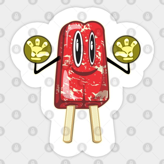 Meat Popsicle - The Fifth Element - Meat Popsicle - Sticker | TeePublic