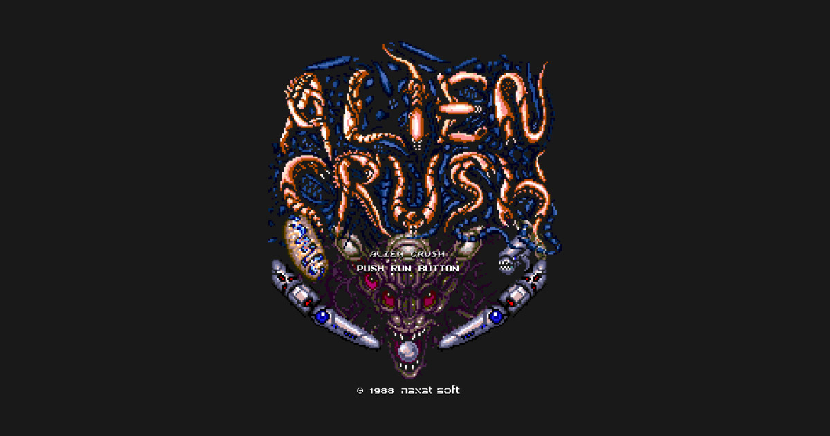 Title Screams: Alien Crush - Alien Crush - T-Shirt | TeePublic