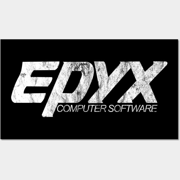 Retro Video Games Epyx Software Vintage Logo - Commodore 64 - Posters ...