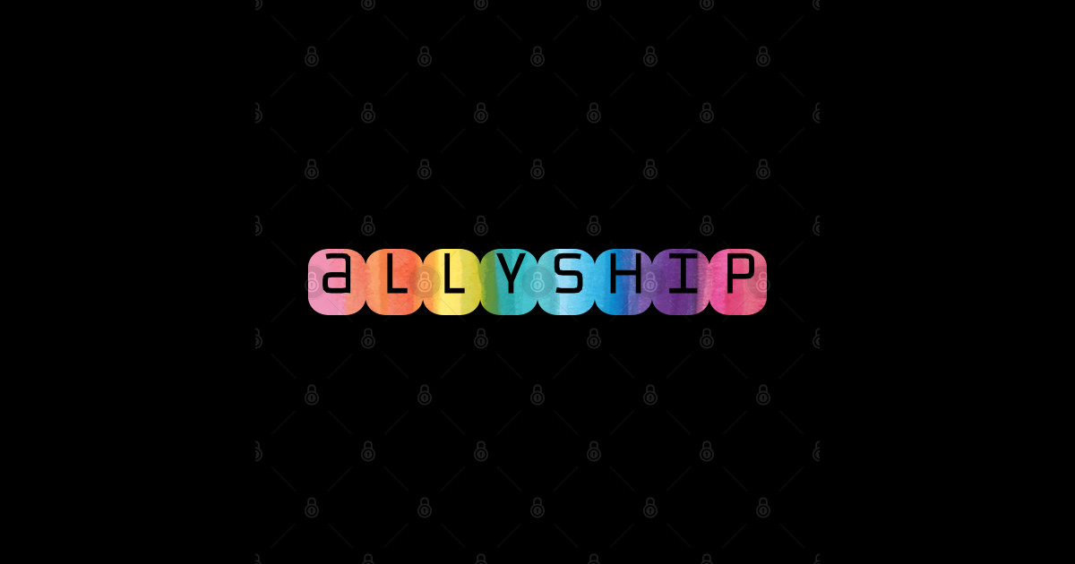 Allyship Right - Ally - Sticker | TeePublic