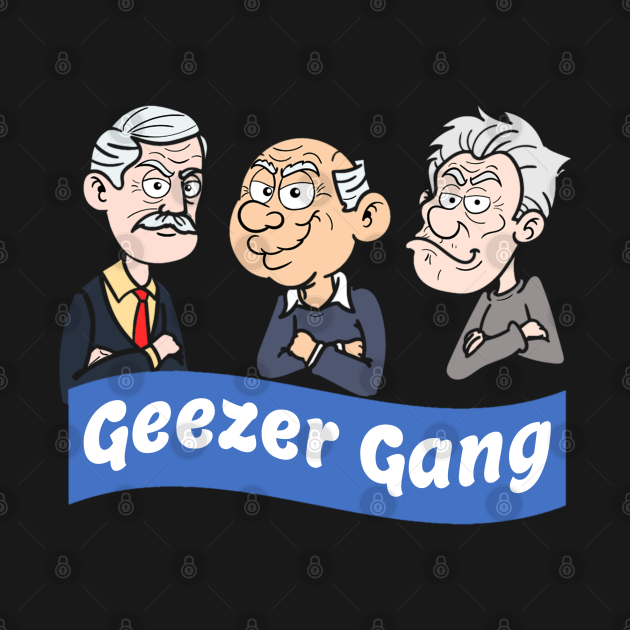 Geezer Gang logo - Geezer - T-Shirt | TeePublic