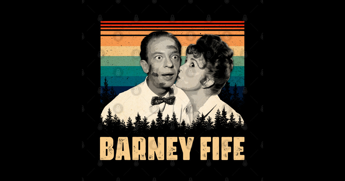 Nip It In The Bud Barney Fife Classic Comedy Tee - Barney - Sticker ...