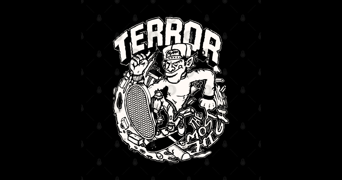 Vintage Terror band Poster - Terror Band - T-Shirt | TeePublic