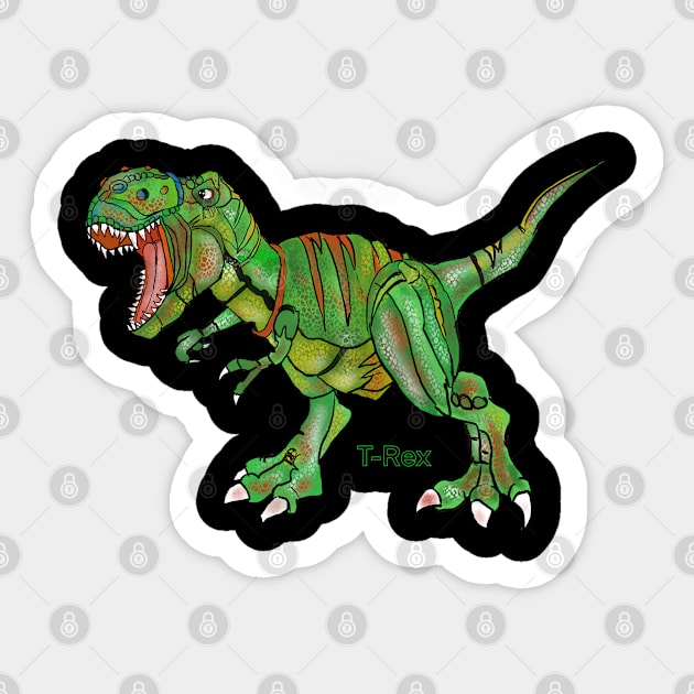 T-Rex Dinosaur - Dinosaurs - Sticker | TeePublic