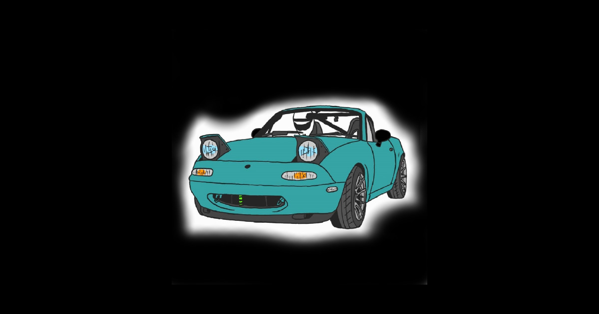 Mazda Miata MX-5 NA - Miata - Sticker | TeePublic