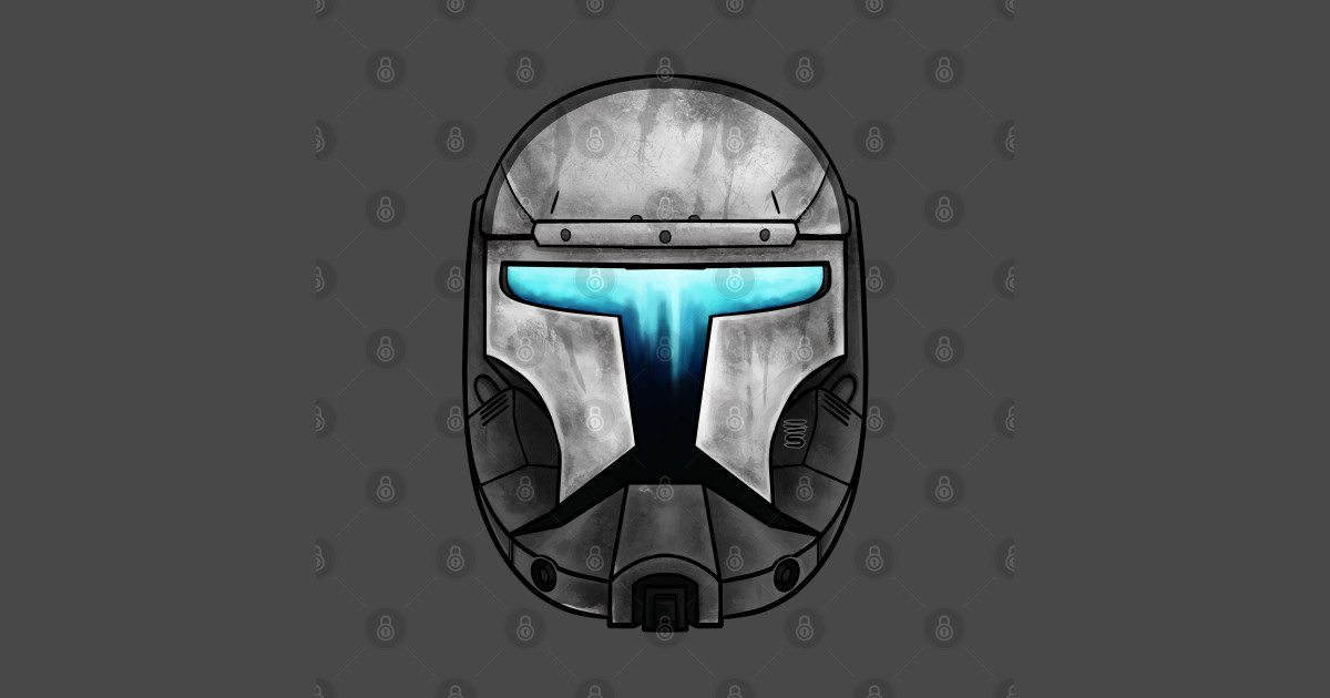 Republic Commmando Scorch Helmet - Republic Commando - T-Shirt | TeePublic