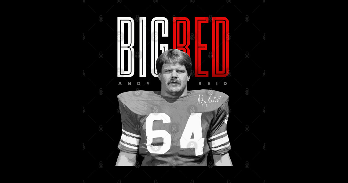 Andy Reid Big Red - Andy Reid Kansas City Chiefs - Posters and Art ...
