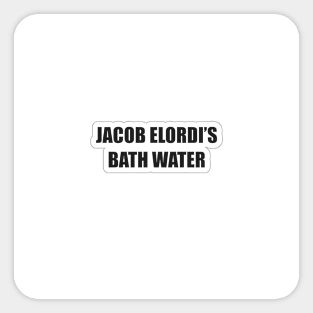 Jacob elordi's bath water saltburn funny meme - Saltburn - Sticker ...
