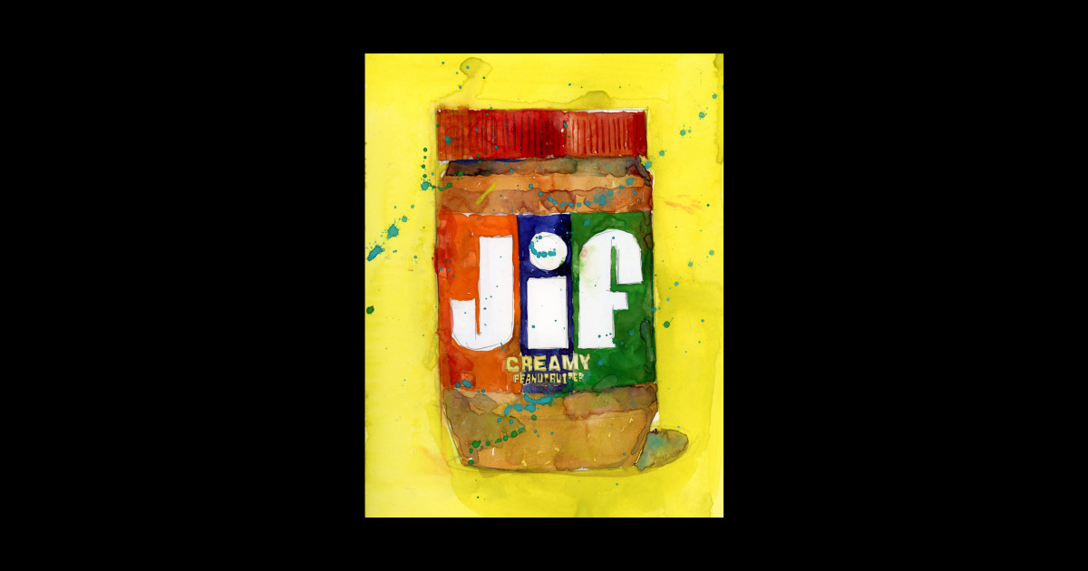 Jif Peanut Butter - Vintage - Kitchen Art - Jif - Sticker | TeePublic