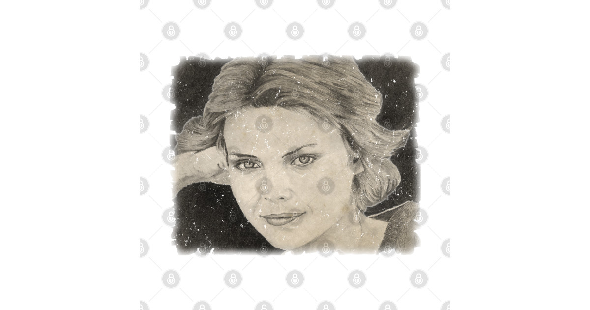 Michelle Pfeiffer Realistic Drawing - Michelle Pfeiffer - T-Shirt ...
