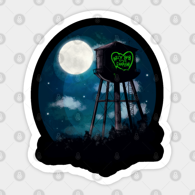 Billy Bob Loves Charlene - Country Music Designs - Sticker | TeePublic