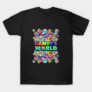 Dandy World T-Shirts for Sale | TeePublic