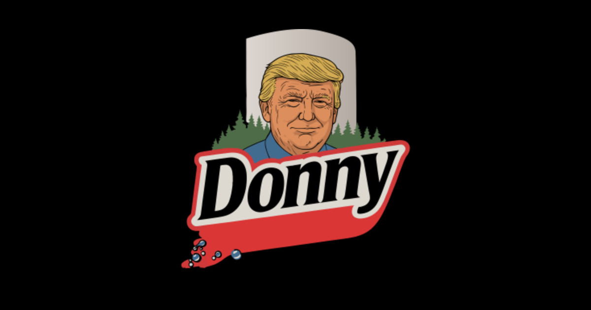 Donny Trump The Quicker Fixer Upper Trump 2025 - Donny Trump - Sticker ...