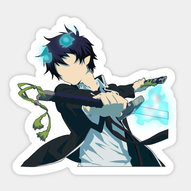 Rin Okumura Blue Exorcist - Blue Exorcist - Sticker | TeePublic